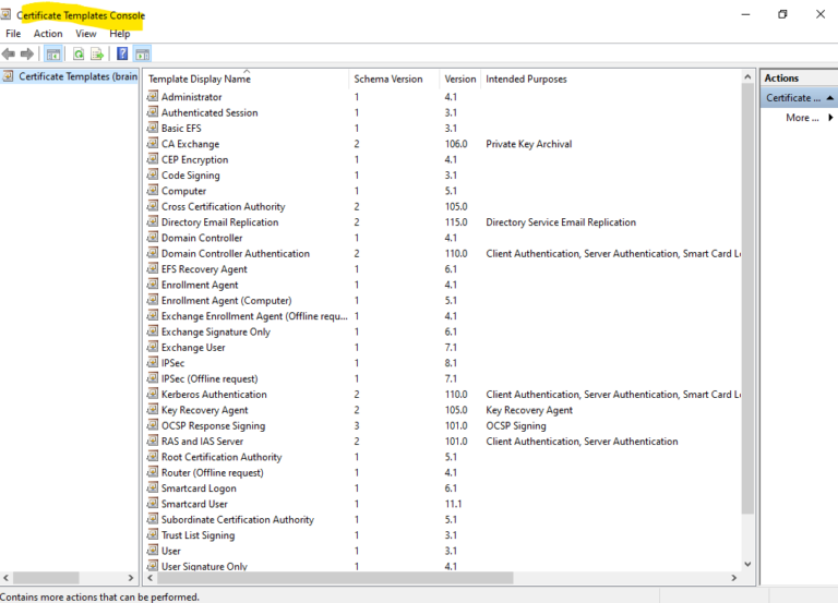 Set up a 2-tier PKI in Active Directory Certificate Services (AD CS ...