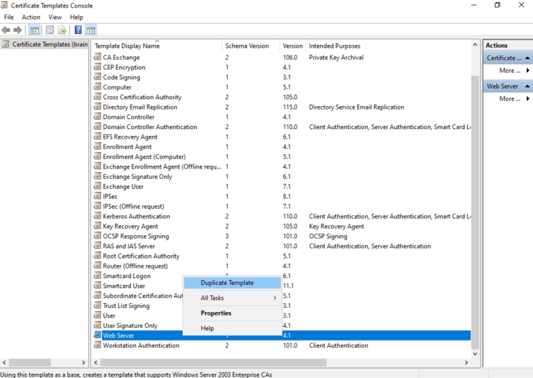 Set up a 2-tier PKI in Active Directory Certificate Services (AD CS) – Part 4 - .matrixpost.net