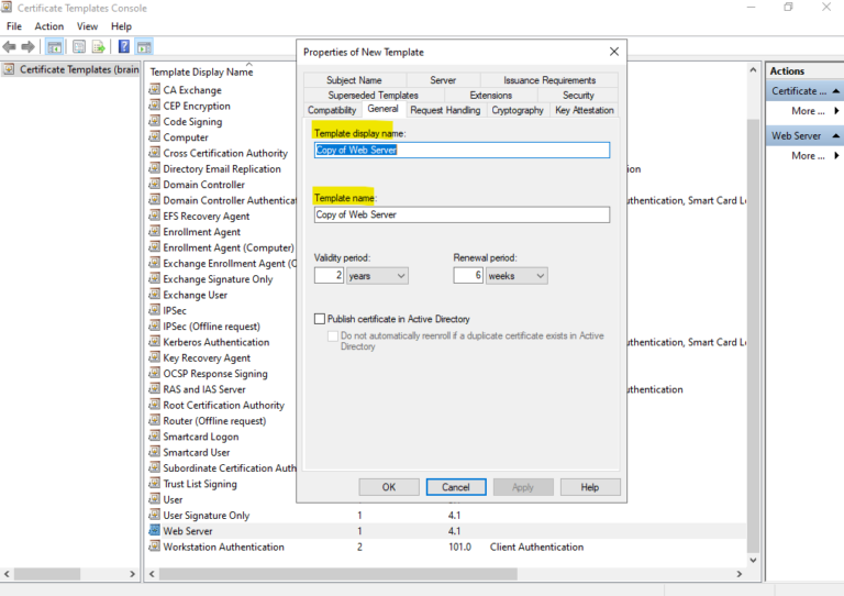 Set up a 2-tier PKI in Active Directory Certificate Services (AD CS) – Part 4 - .matrixpost.net