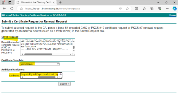 Set up a 2-tier PKI in Active Directory Certificate Services (AD CS) – Part 4 - .matrixpost.net
