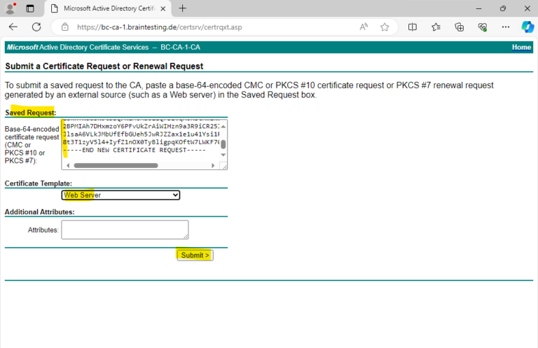 Set Up A 2 Tier Pki In Active Directory Certificate Services Ad Cs Part 4