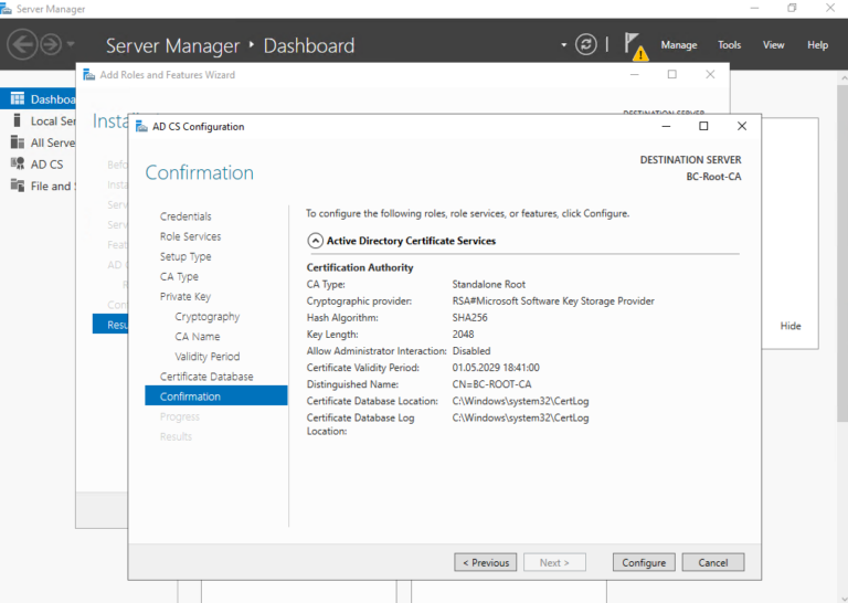 Set Up A 2 Tier Pki In Active Directory Certificate Services Ad Cs Part 2