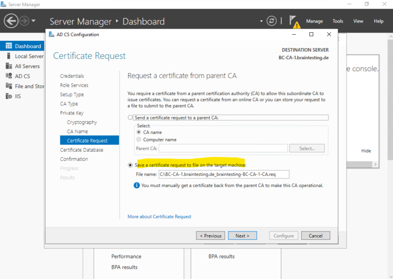 Set up a 2-tier PKI in Active Directory Certificate Services (AD CS) – Part 3 - .matrixpost.net