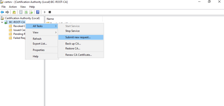 Set up a 2-tier PKI in Active Directory Certificate Services (AD CS) – Part 3 - .matrixpost.net