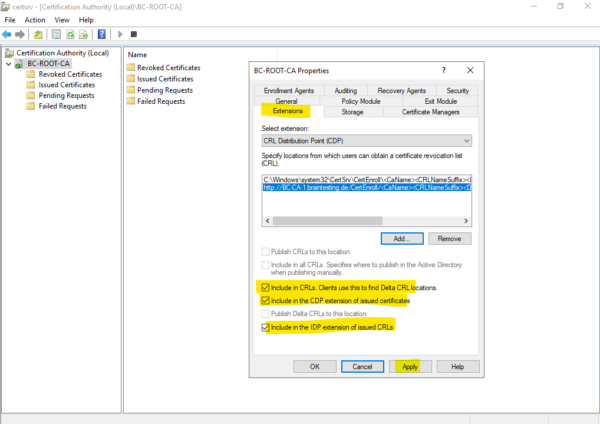 Set Up A 2 Tier Pki In Active Directory Certificate Services Ad Cs Part 2