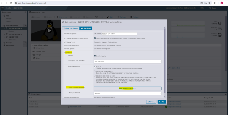 VMware Virtual Machine using dedicated EFI System Partition Disk boots ...