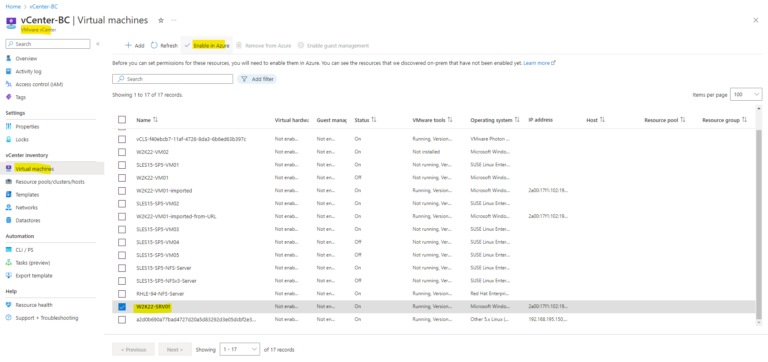 How to set up Arc-enabled VMware vSphere - .matrixpost.net