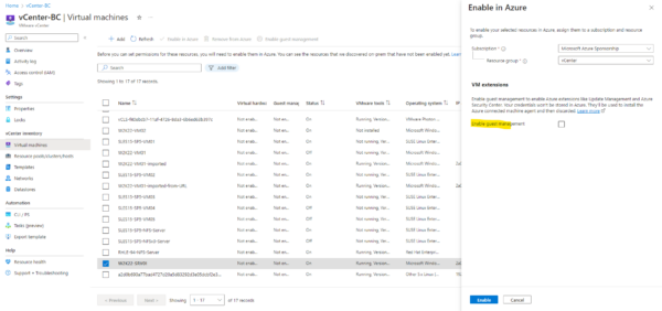 How to set up Arc-enabled VMware vSphere - .matrixpost.net