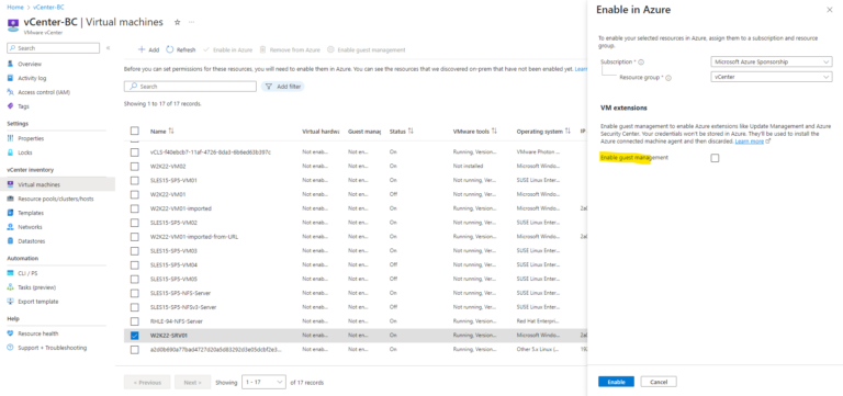 How to set up Arc-enabled VMware vSphere - .matrixpost.net