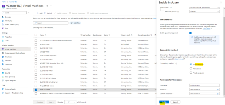 How to set up Arc-enabled VMware vSphere - .matrixpost.net