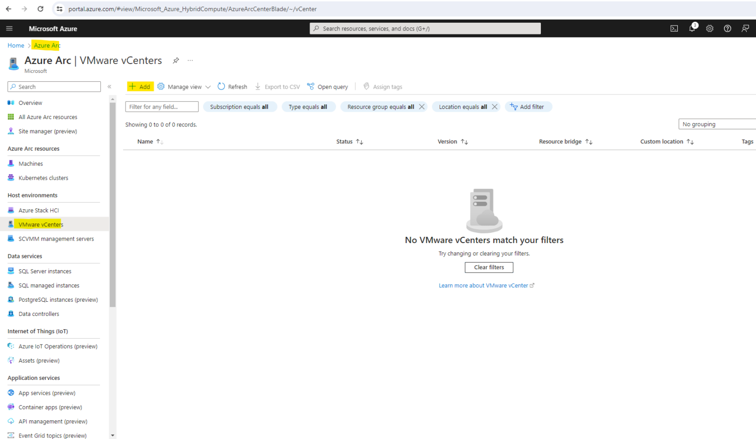 How to set up Arc-enabled VMware vSphere - .matrixpost.net