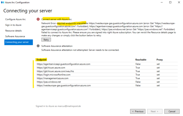 How to onboard on-premise Server to Azure Arc - .matrixpost.net