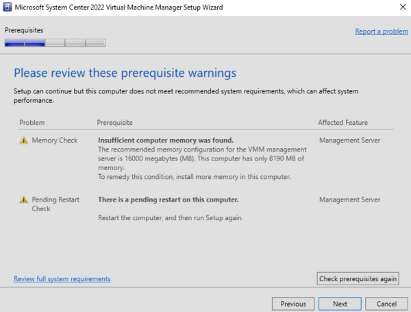 Set up System Center 2022 Virtual Machine Manager (SCVMM) - .matrixpost.net
