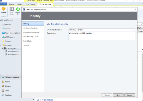Running System Center 2022 Virtual Machine Manager (SCVMM ...