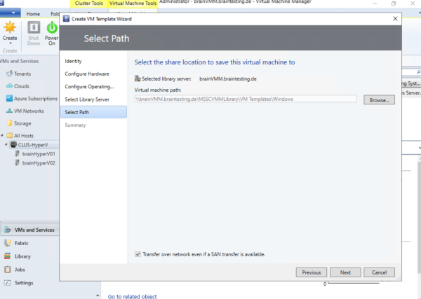 Running System Center 2022 Virtual Machine Manager (SCVMM ...