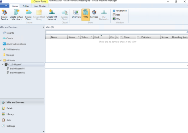 Running System Center 2022 Virtual Machine Manager (SCVMM ...