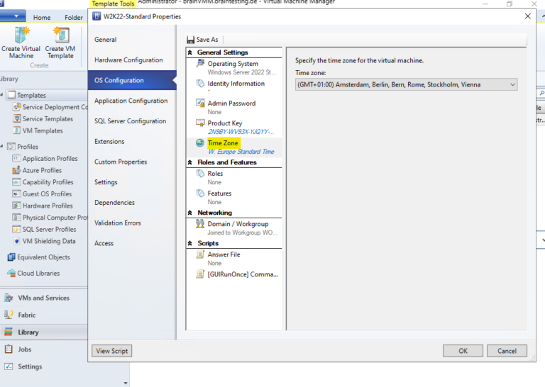 Running System Center 2022 Virtual Machine Manager (SCVMM ...