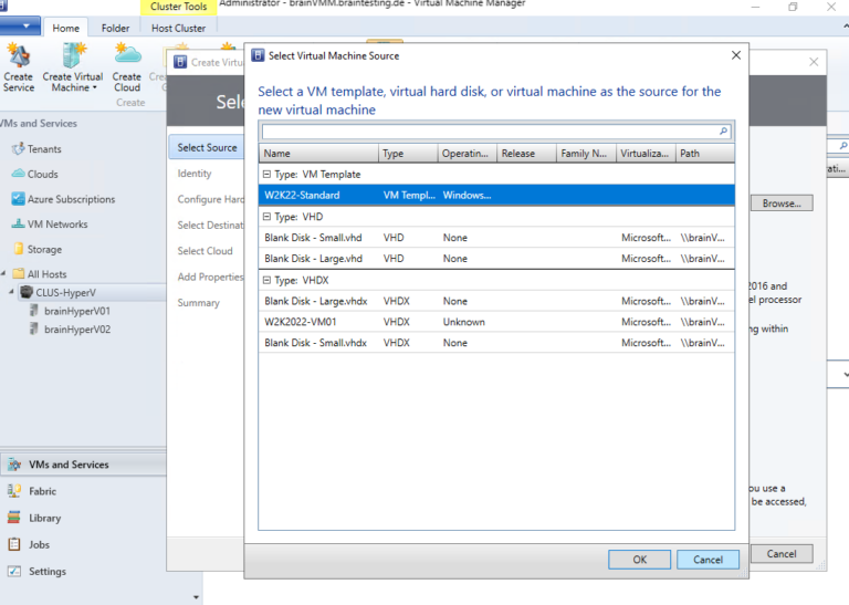 Running System Center 2022 Virtual Machine Manager (SCVMM ...
