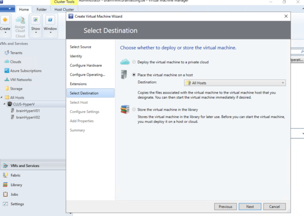 Running System Center 2022 Virtual Machine Manager (SCVMM ...