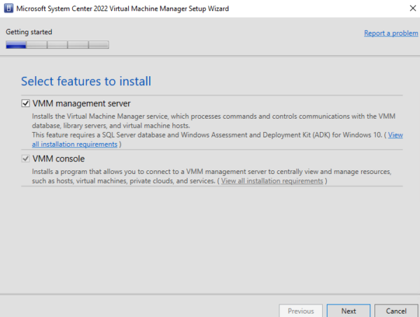 Set up System Center 2022 Virtual Machine Manager (SCVMM) - .matrixpost.net