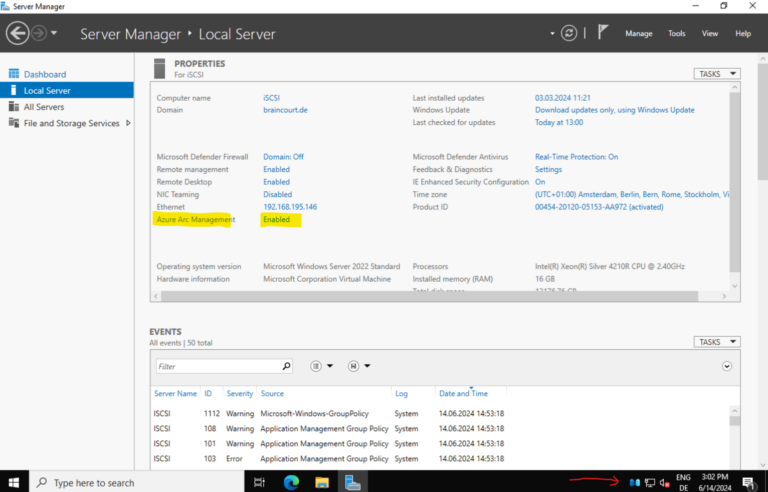 How to onboard on-premise Server to Azure Arc - .matrixpost.net