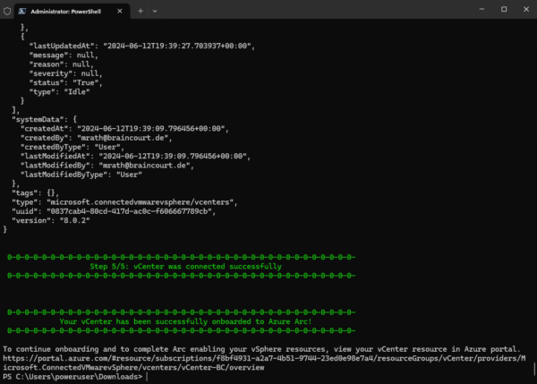 How to set up Arc-enabled VMware vSphere - .matrixpost.net
