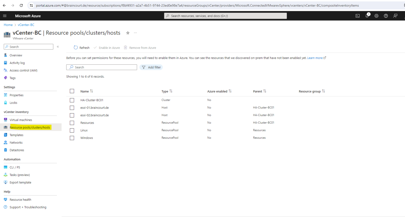 How To Set Up Arc Enabled Vmware Vsphere