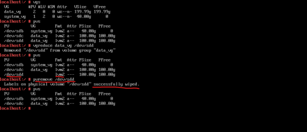 Linux LVM – Remove Volume Groups and Logical Volumes - .matrixpost.net