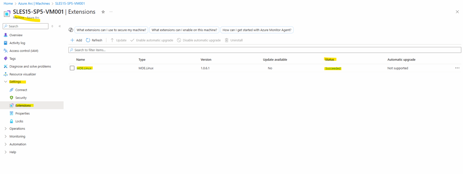 How to onboard on-premise Server (Azure Arc) and native Azure Server ...