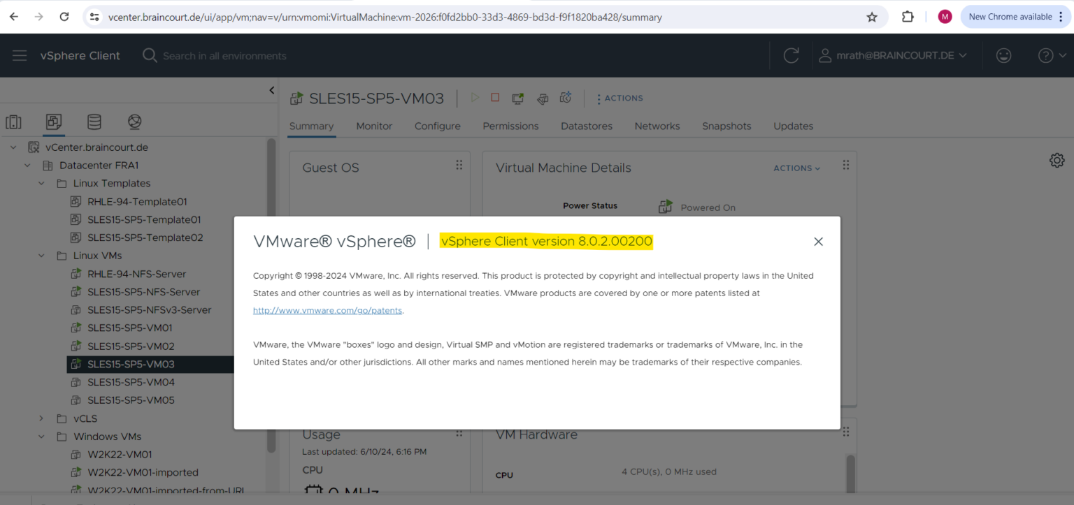 Best Practice for vCenter Server Version and ESXi Host Version - .matrixpost.net