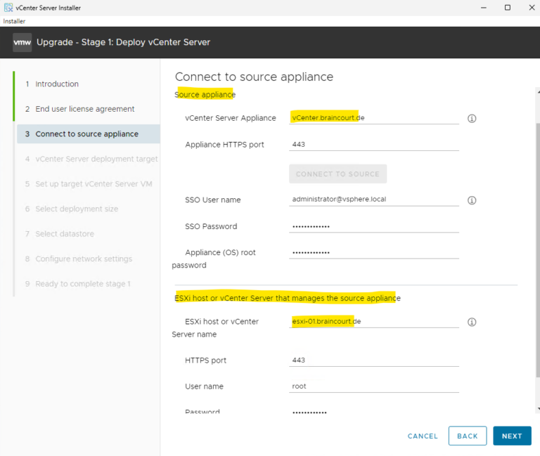 Upgrade the VMware vSphere Environment from Version 7 to 8 – Part 1 ...