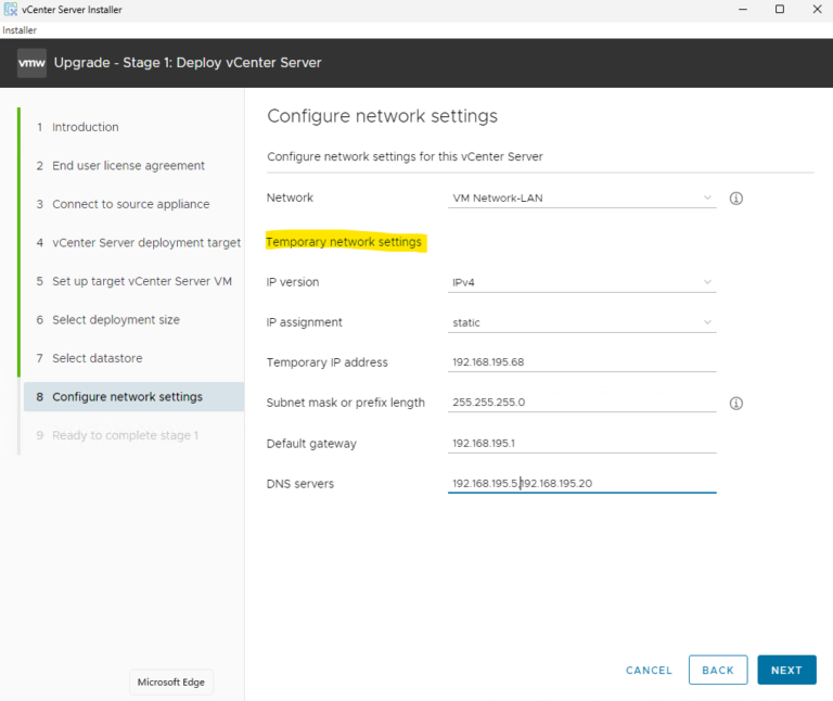 Upgrade the VMware vSphere Environment from Version 7 to 8 – Part 1 ...