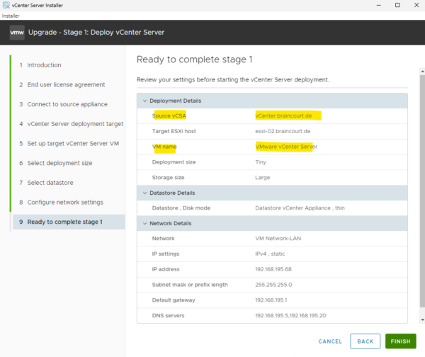 Upgrade the VMware vSphere Environment from Version 7 to 8 – Part 1 ...