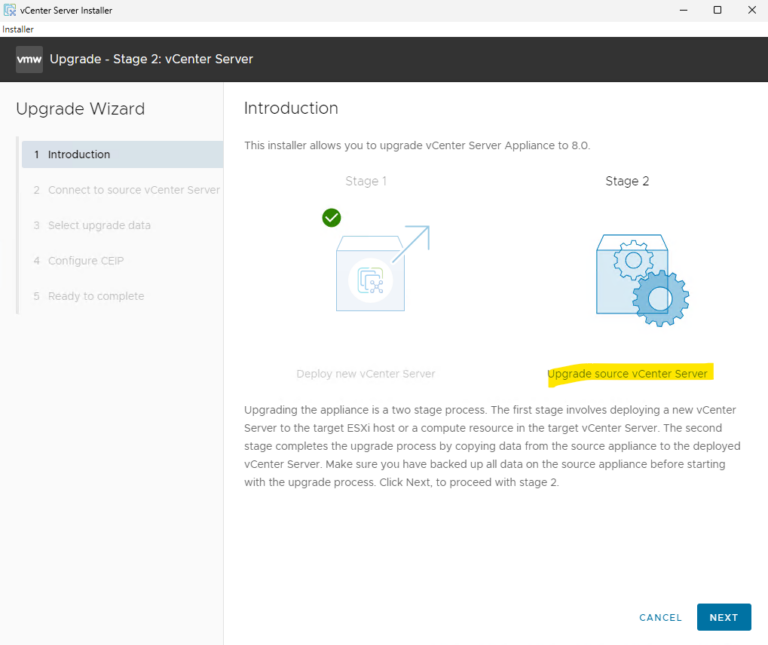 Upgrade the VMware vSphere Environment from Version 7 to 8 – Part 1 ...