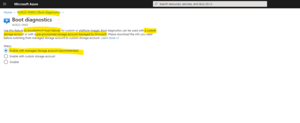 How To Run Azure Vms In Safe Mode Rdp Service Not Available In Safe Mode Using The Serial