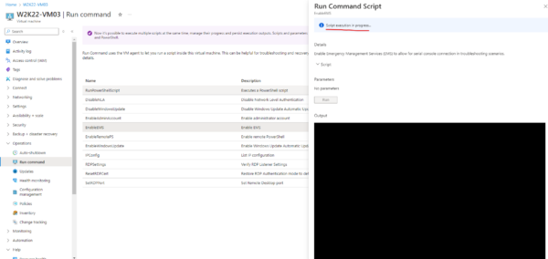 How To Run Azure Vms In Safe Mode Rdp Service Not Available In Safe Mode Using The Serial