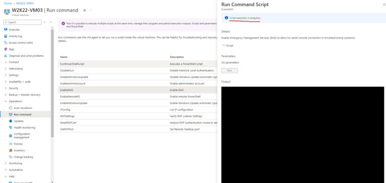 How to run Azure VMs in Safe Mode – RDP Service not available in Safe Mode – Using the Serial ...
