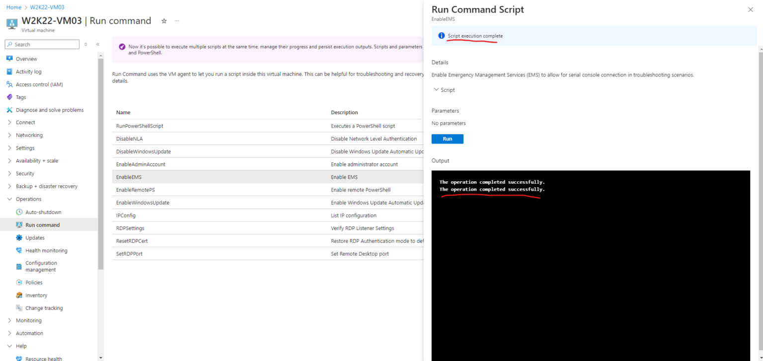 How to run Azure VMs in Safe Mode – RDP Service not available in Safe Mode – Using the Serial ...