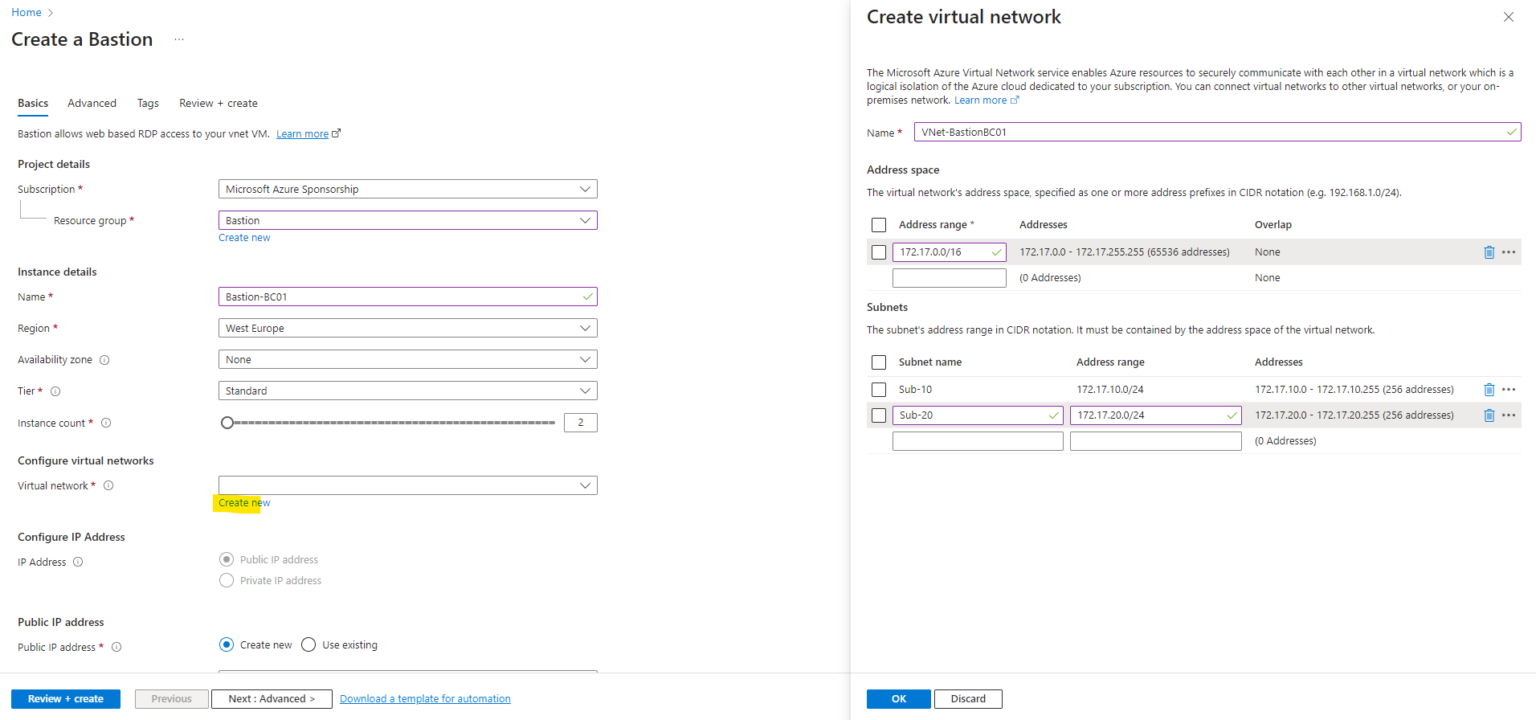 Set up Azure Bastion - .matrixpost.net