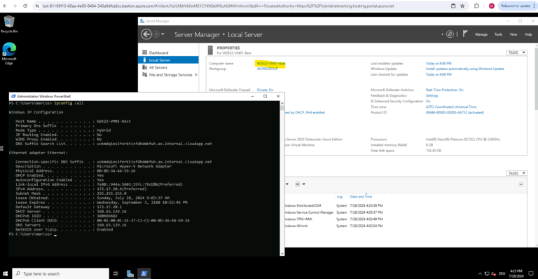 Set up Azure Bastion - .matrixpost.net