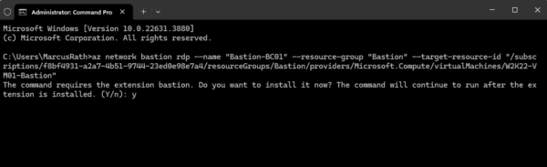 Set up Azure Bastion - .matrixpost.net