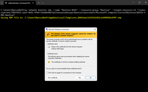 Set up Azure Bastion - .matrixpost.net