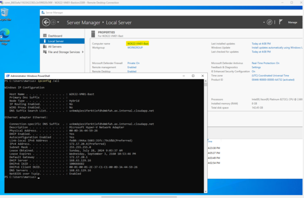 Set up Azure Bastion - .matrixpost.net