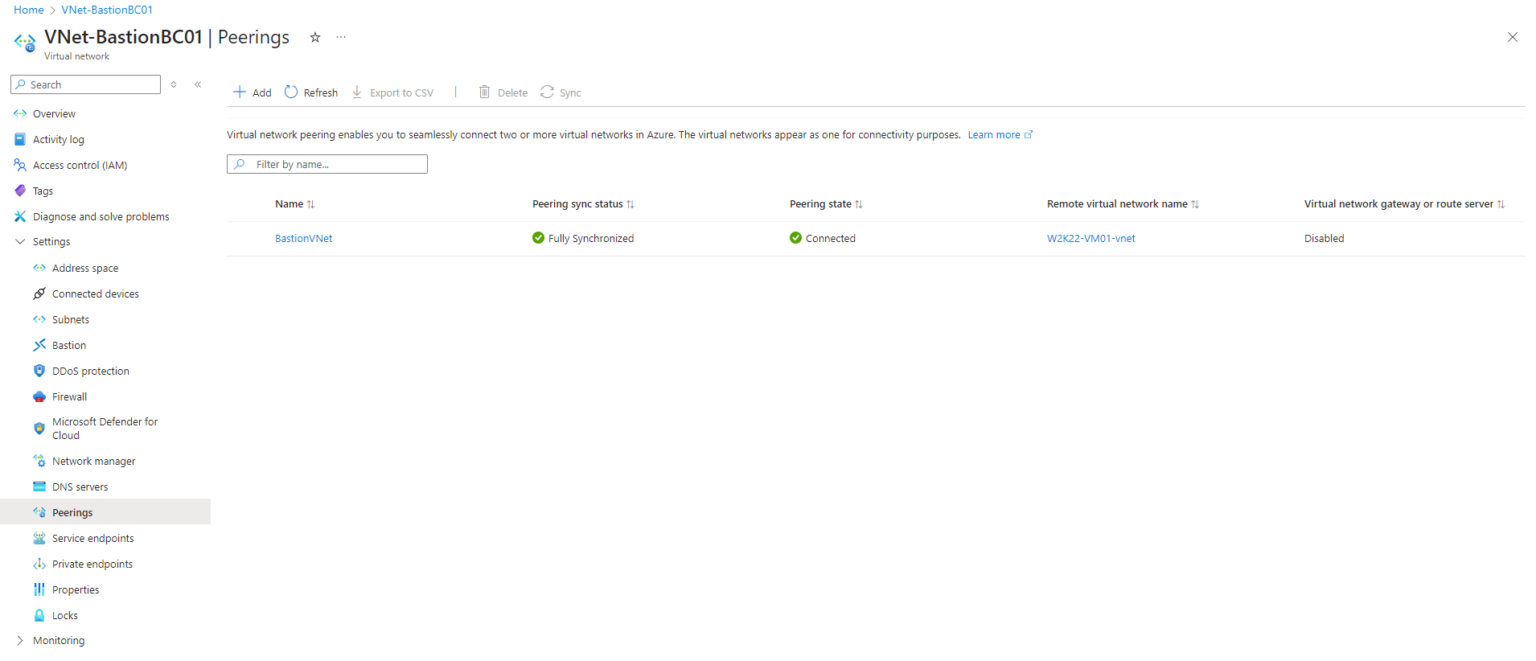 Set up Azure Bastion - .matrixpost.net