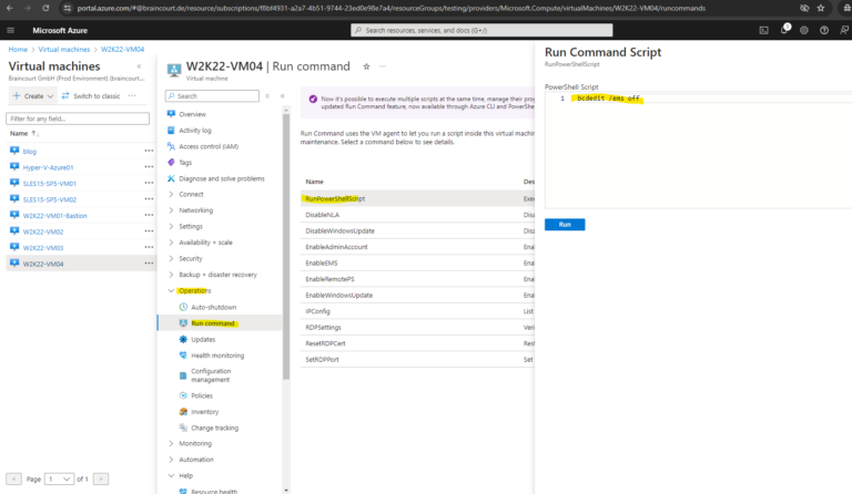 How To Run Azure Vms In Safe Mode Rdp Service Not Available In Safe Mode Using The Serial