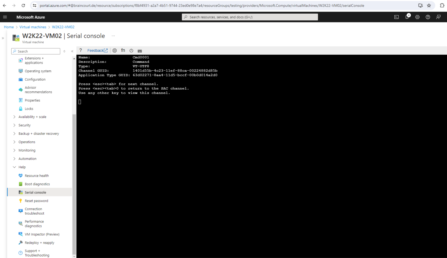 How To Run Azure Vms In Safe Mode Rdp Service Not Available In Safe Mode Using The Serial