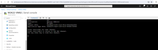 How To Run Azure Vms In Safe Mode Rdp Service Not Available In Safe Mode Using The Serial