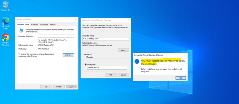 Impact of DNS Primary Suffix and DNS Suffix Search List on the DNS Name ...