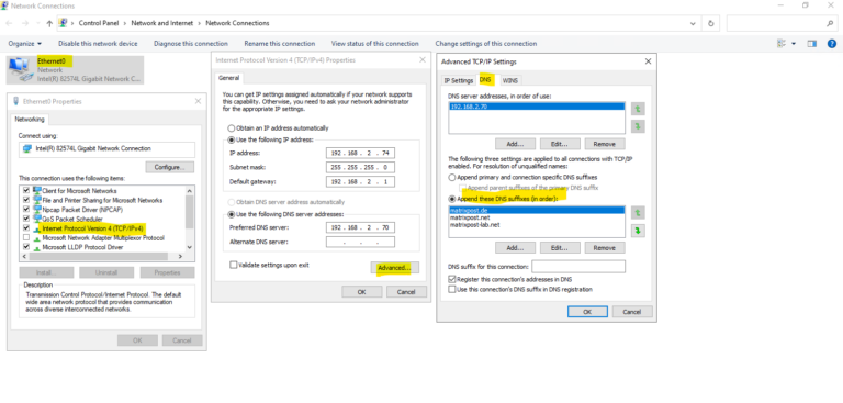 Impact of DNS Primary Suffix and DNS Suffix Search List on the DNS Name ...