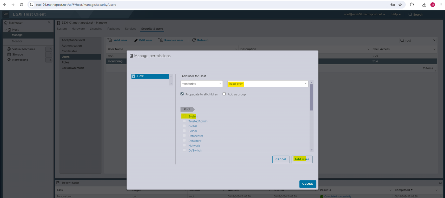 How to monitor VMware vSphere Environments in Checkmk - .matrixpost.net